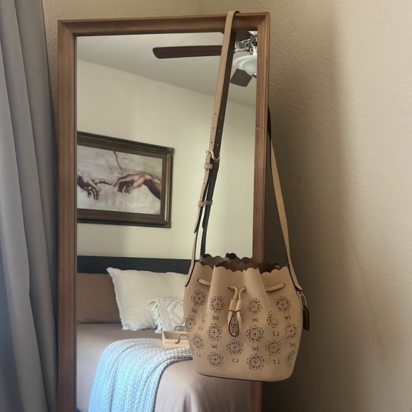 Coach | Bags | Coach Suede Mini Bucket Bag | Poshmark